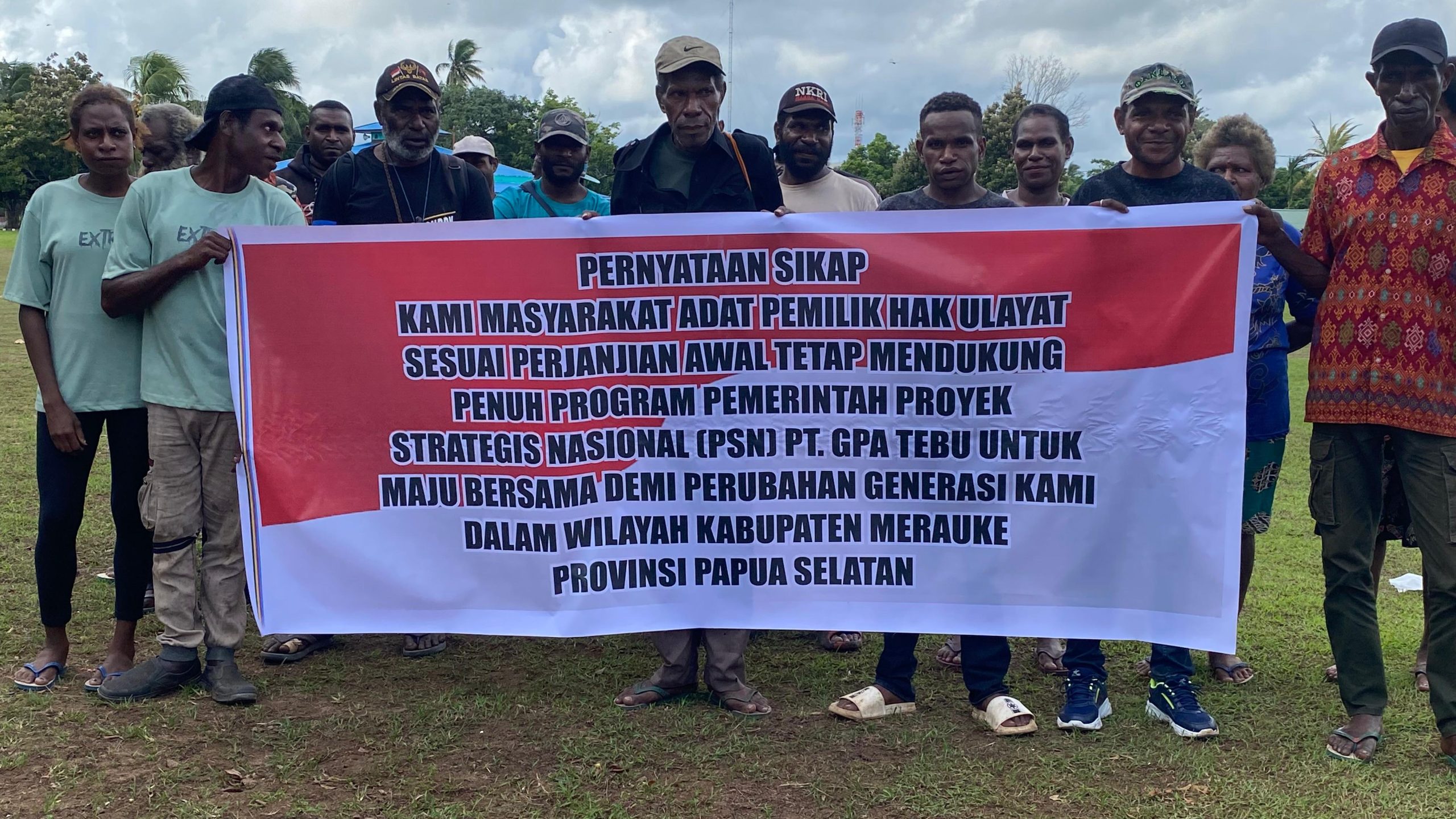 Puluhan Masyarakat Adat di Merauke Dukung PSN – Papua Inside