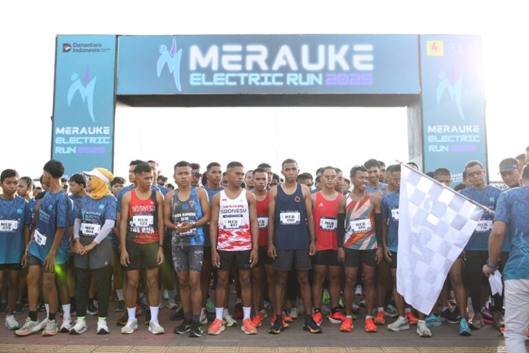 PLN Sukses Gelar Merauke Electric Run 2025 di Monumen Kapsul Waktu ...